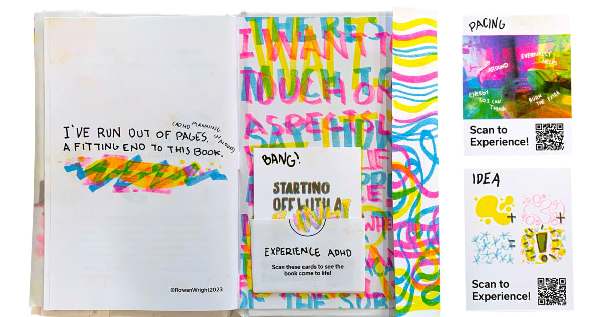 RGD | Visualize: A book showcasing what it's like to live with ADHD