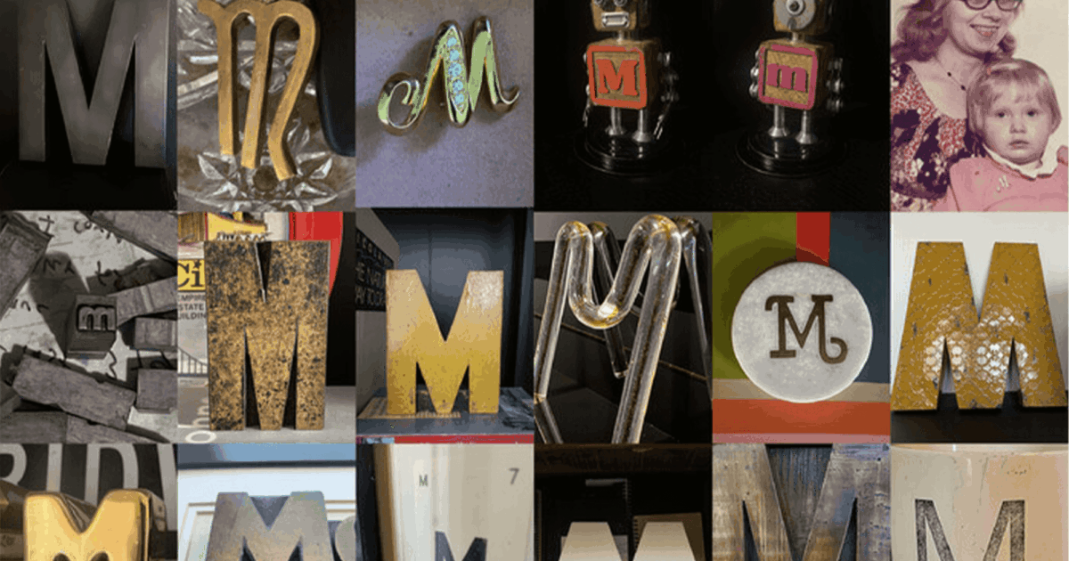 RGD | Designer Collector: The Letter 'M'