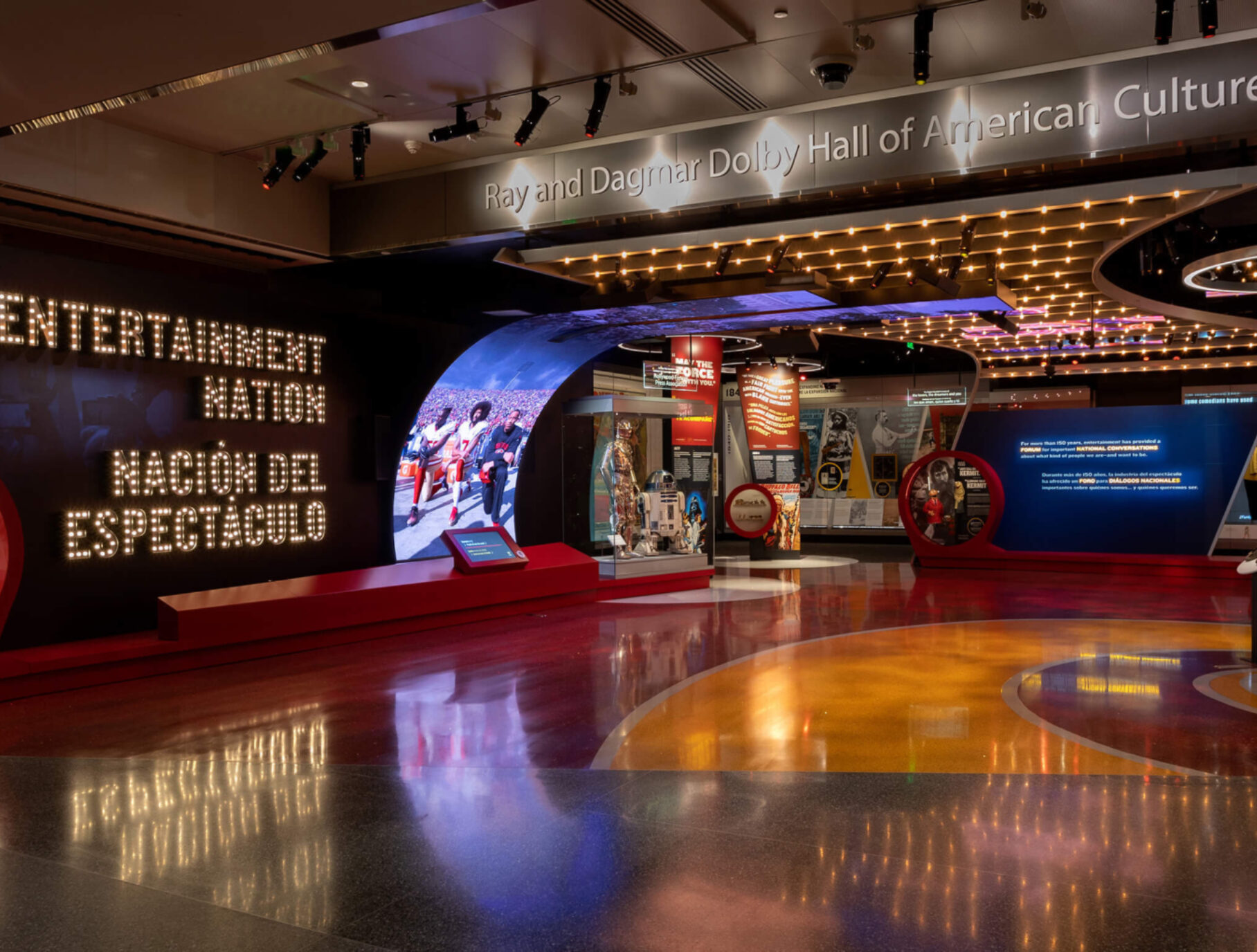 RGD | Entertainment Nation exhibit designed by Reich&Petch presents ...