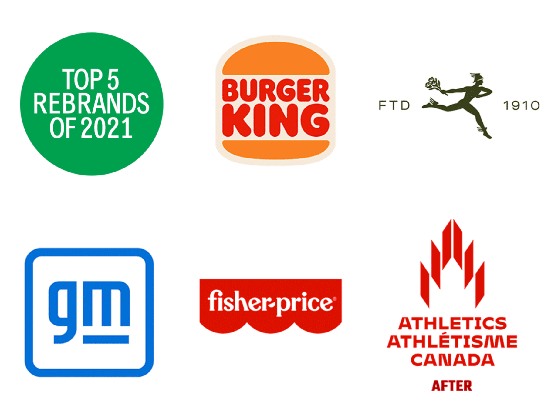 RGD | Top 5 Rebrands of 2021