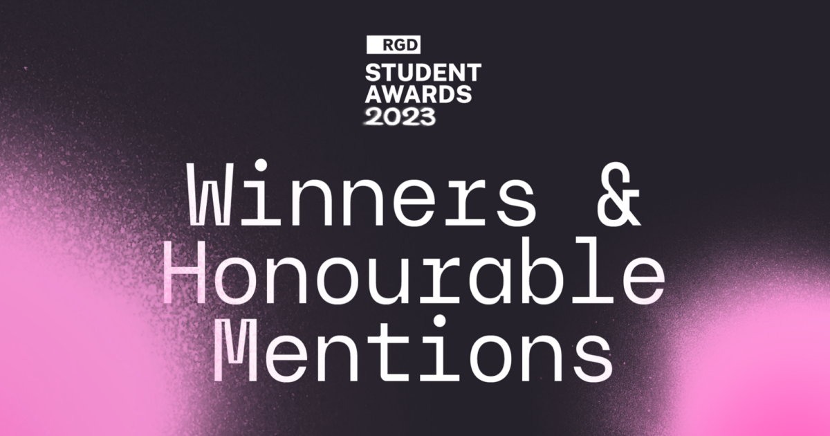 RGD | 2023 Student Award Winners