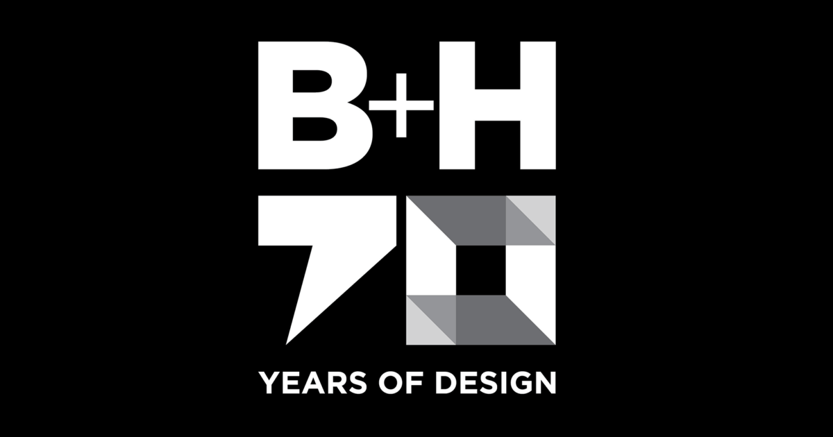 RGD | B+H Architects 70 Years of Design Campaign