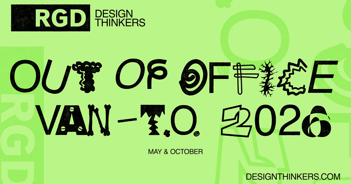 RGD | DesignThinkers 2026 Vancouver