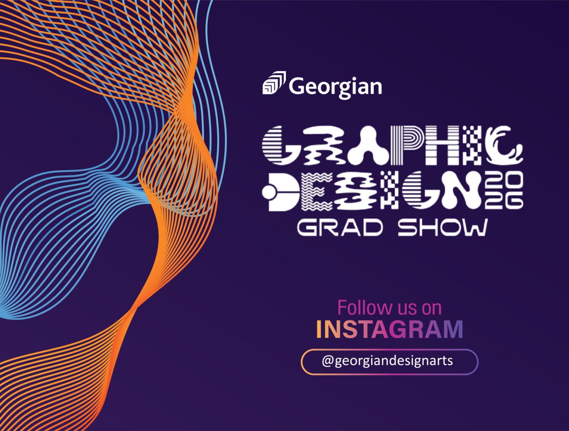 RGD | Georgian College Graphic Design Grad Show
