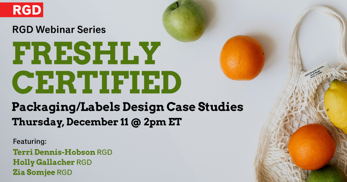 RGD | Freshly Certified — Packaging/Labels Design Case Studies